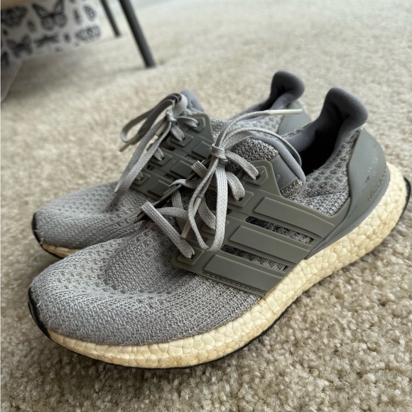 adidas | Shoes | Adidas Gray Athletic Shoes | Poshmark